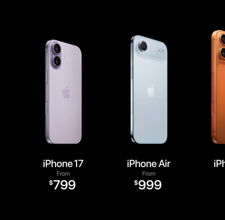 Apple представила iPhone 17 и ультратонкий iPhone Air