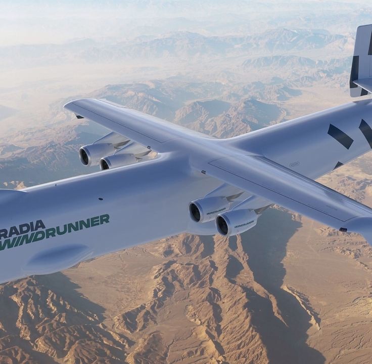 Amerikaning Radia startapi dunyodagi eng katta yuk tashuvchi samolyotni ...