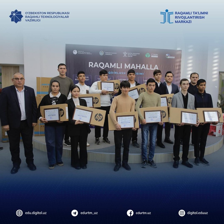Xorazmda “Raqamli mahalla” loyihasi amalga oshirilmoqda