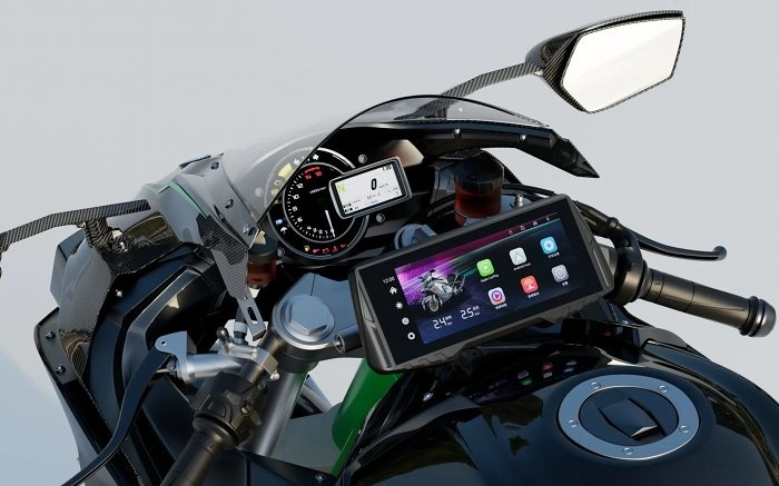 Aqlli ekran eski mototsikllarga yangi imkoniyatlar beradi